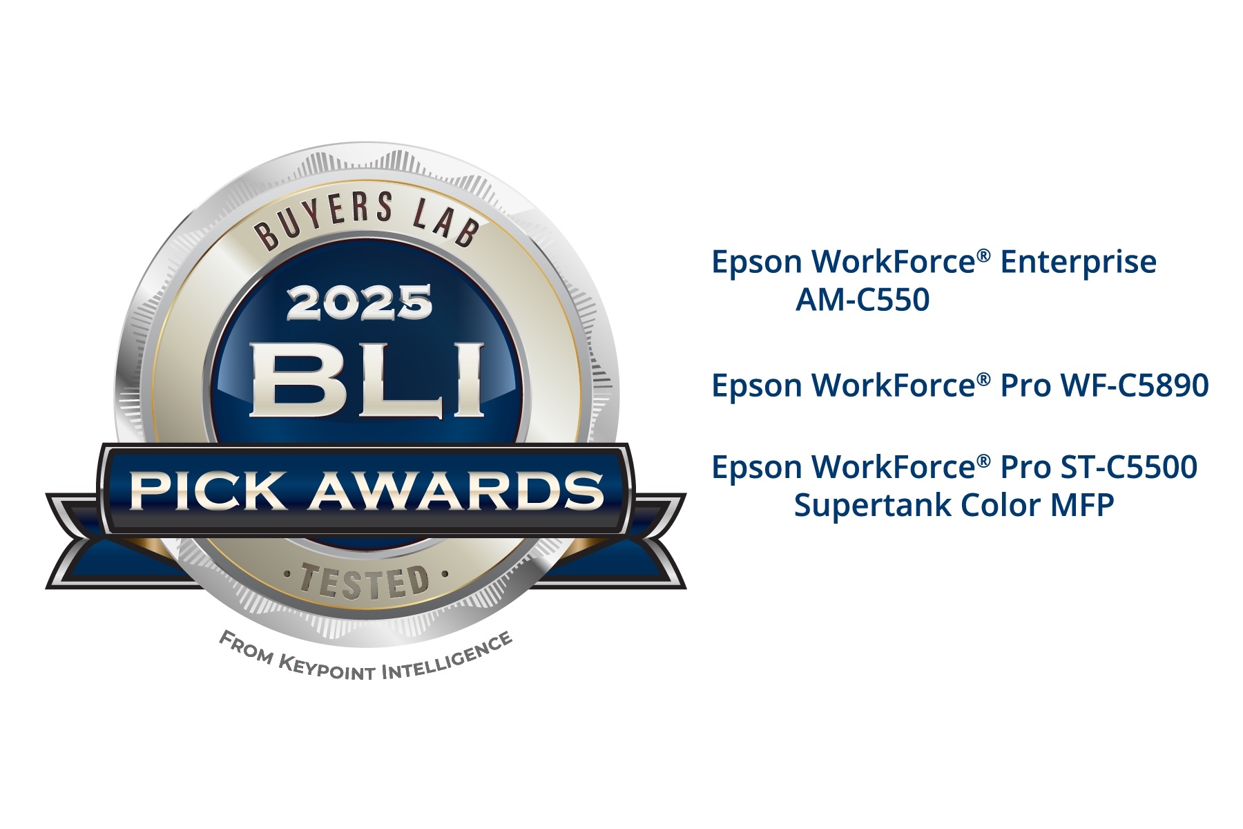 Epson Earns Three 2025 A4 Pick Awards from Keypoint Intelligence | Epson US