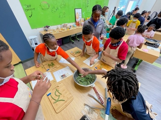 Byck Elementary School students spent the morning cooking specially ...