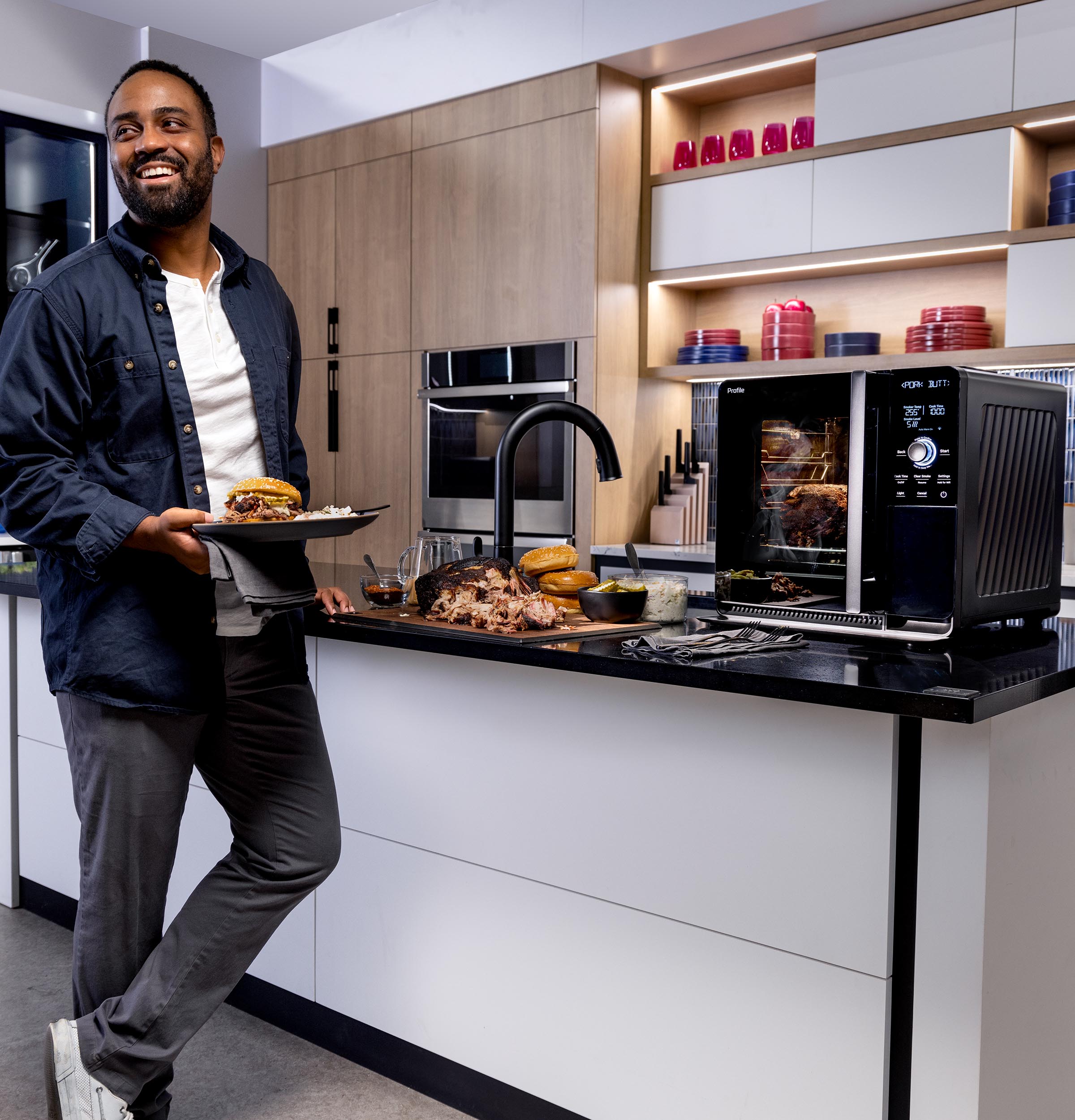 GE Profile™ Makes Smoking Food on Kitchen Countertops Possible with Its ...