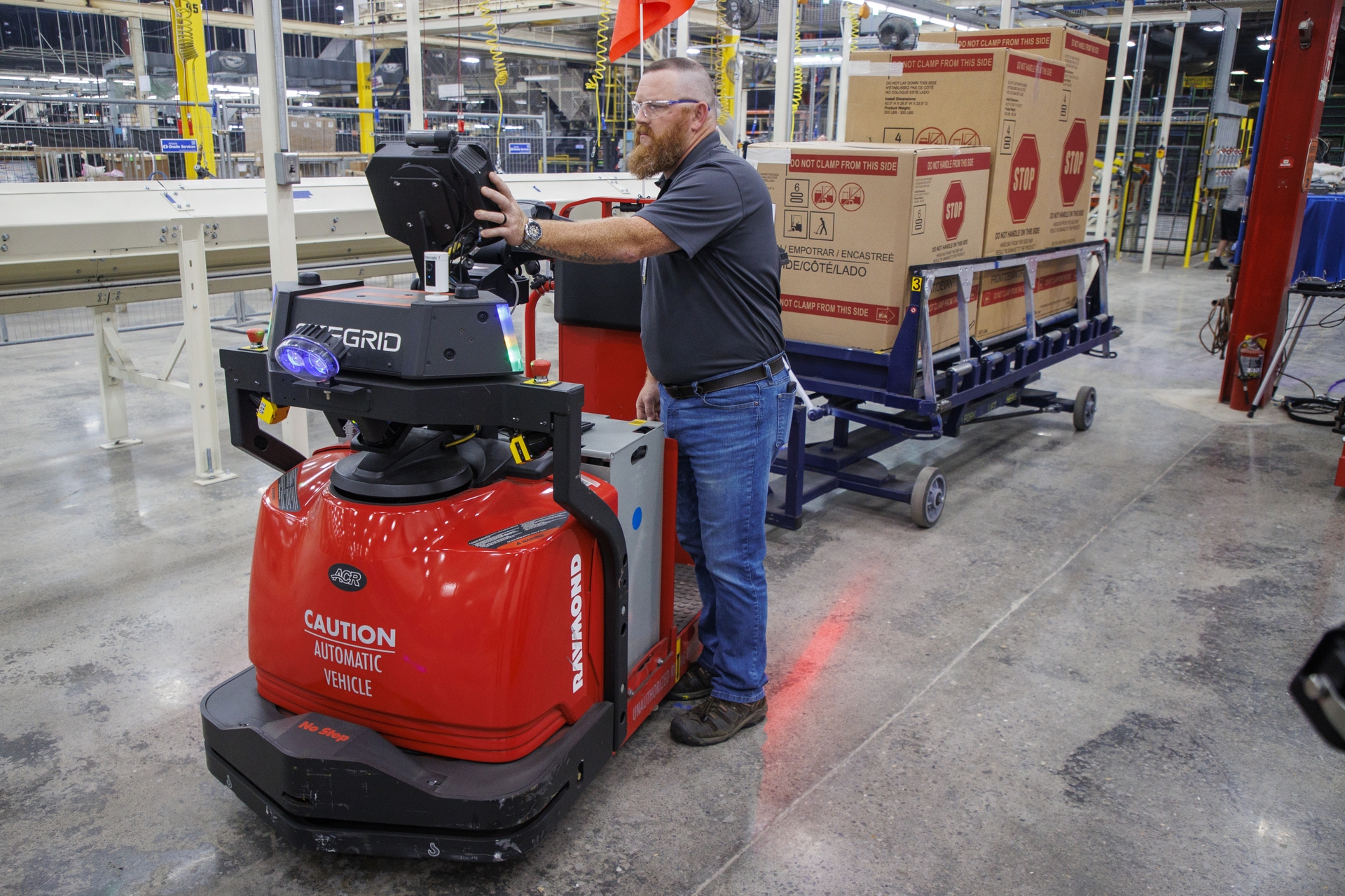 The $118 million investment more than tripled the robotics used at ...