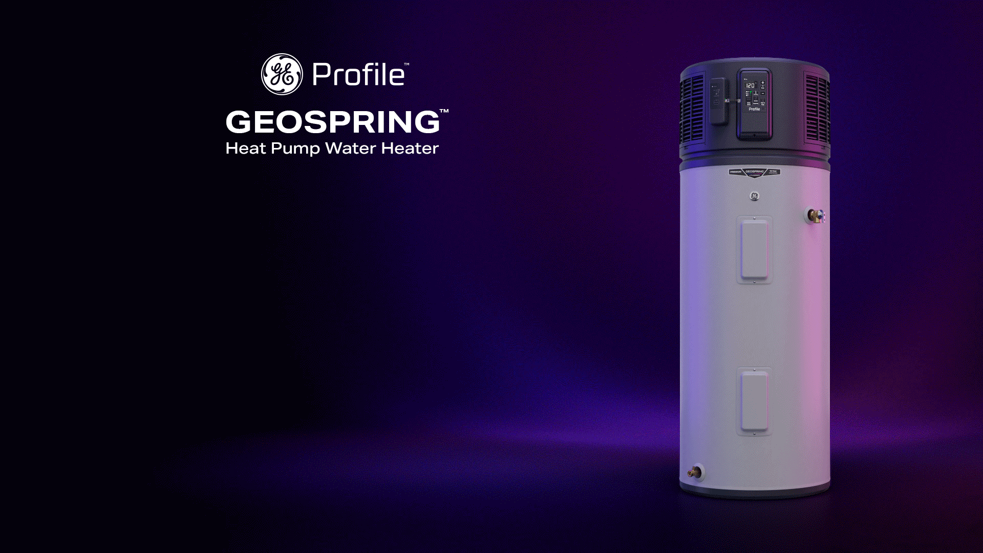 GE PROFILE™ GEOSPRING™ SMART HYBRID HEAT PUMP WATER HEATER THAT ...