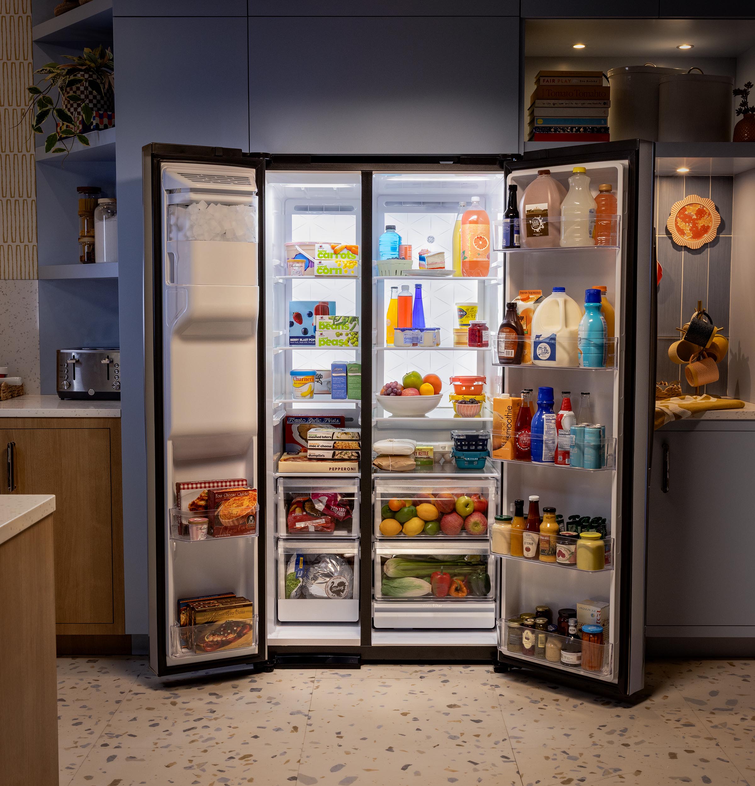 GE APPLIANCES REDEFINES SIDE-BY-SIDE REFRIGERATION WITH CONSUMER NEEDS ...
