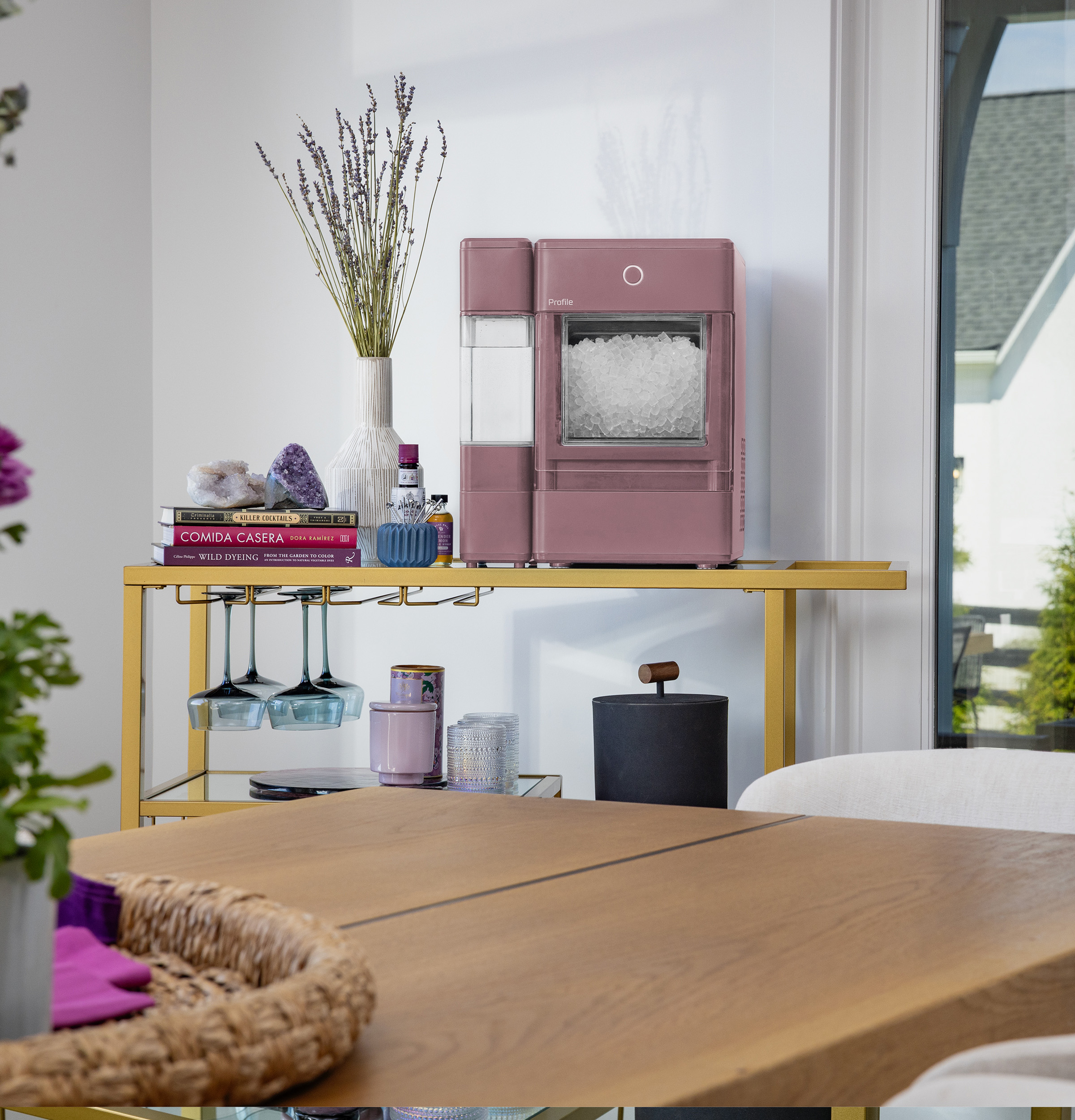 Color, Reimagined: GE Profile™ Opal Nugget Ice Maker Arrives in Rose ...