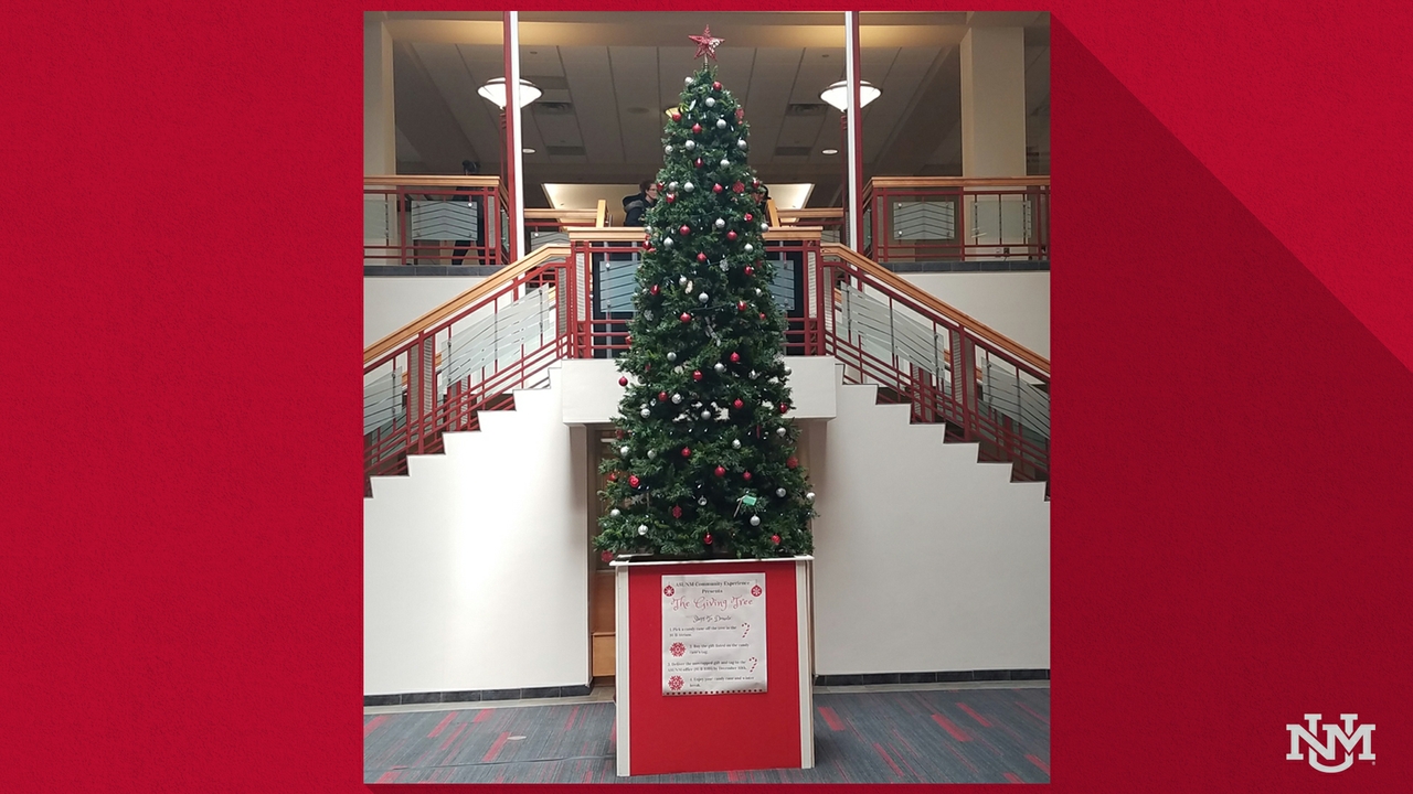 ASUNM Community Experience hosts annual Giving Tree | UNM UCAM Newsroom