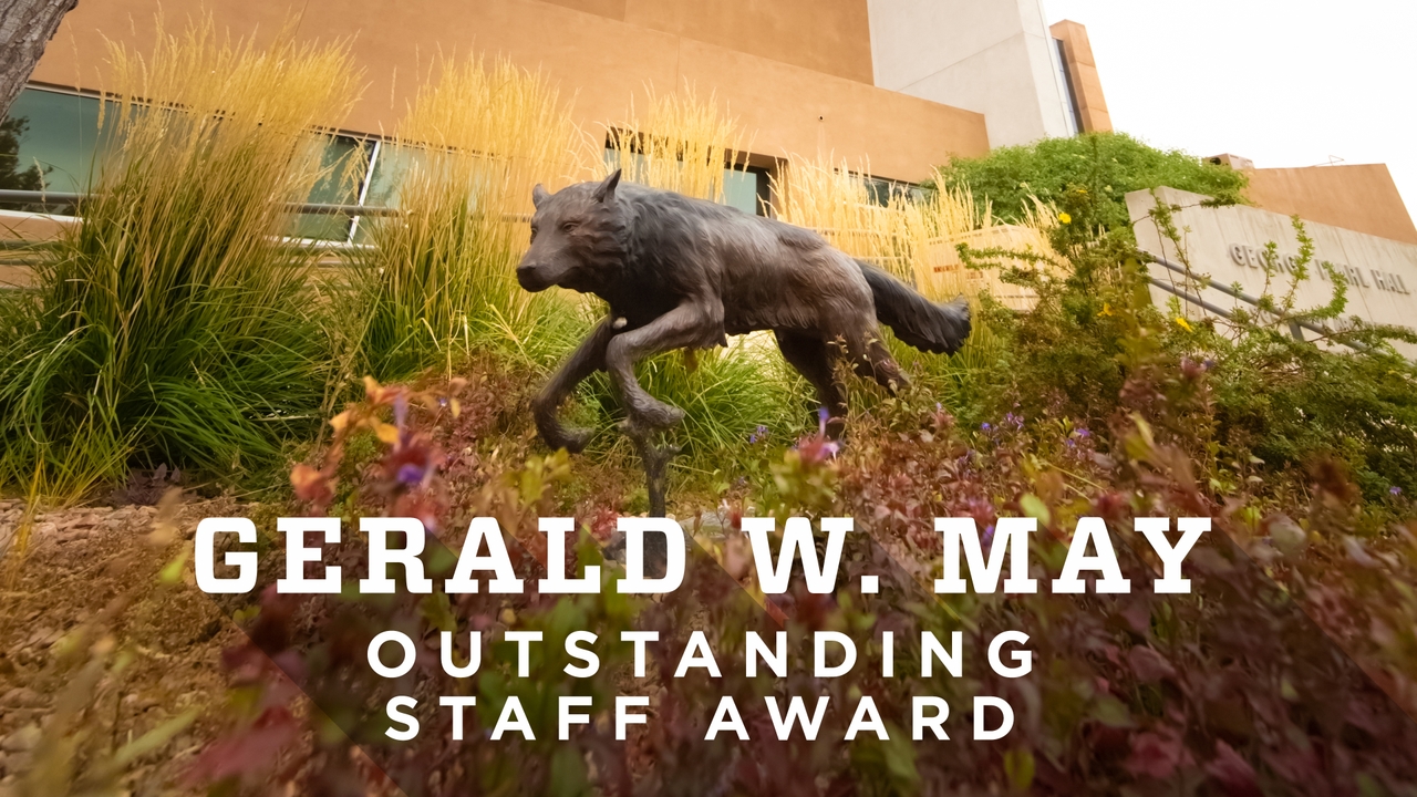 UNM Staff Council recognizes 2023 Gerald W. May Outstanding Staff Award ...