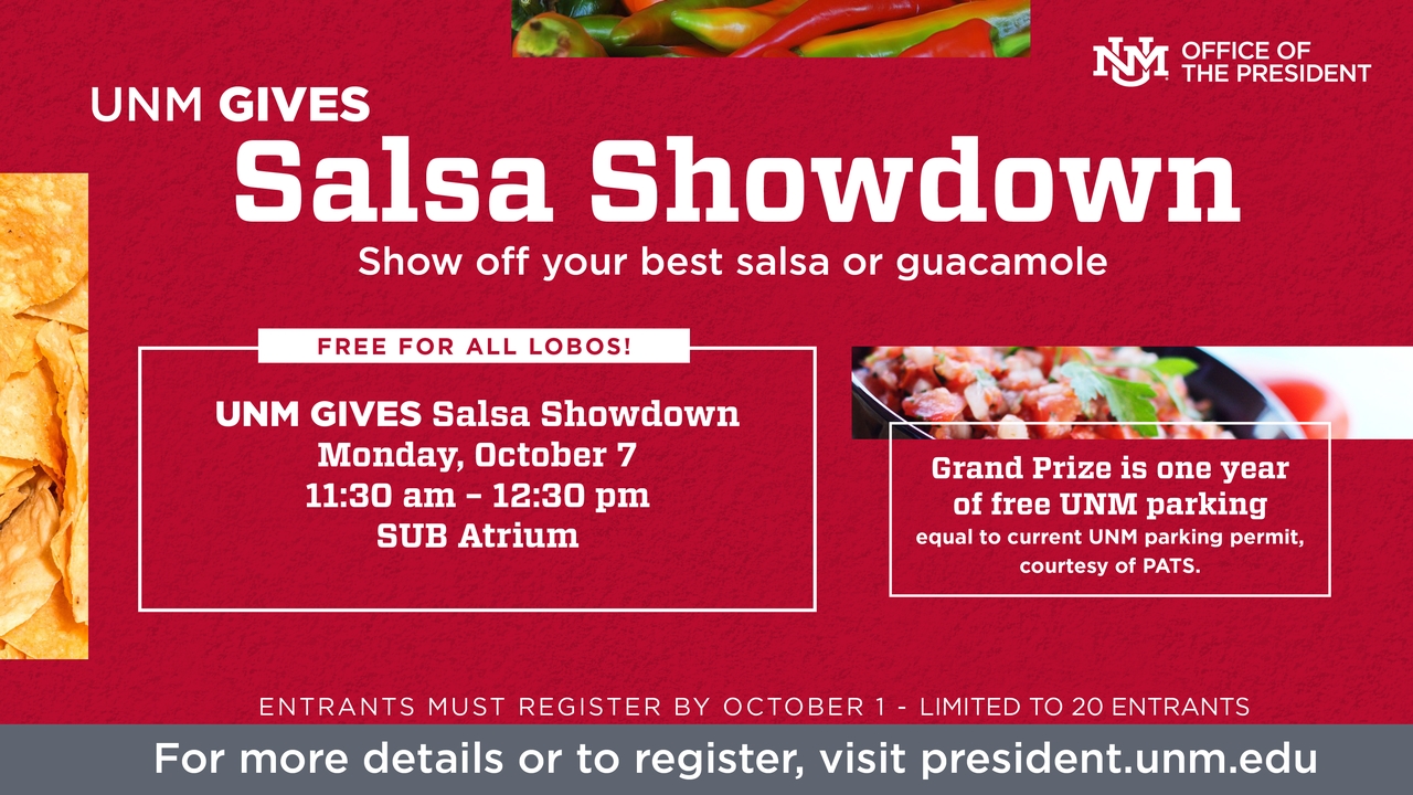 Salsa Showdown registration is open | UNM UCAM Newsroom