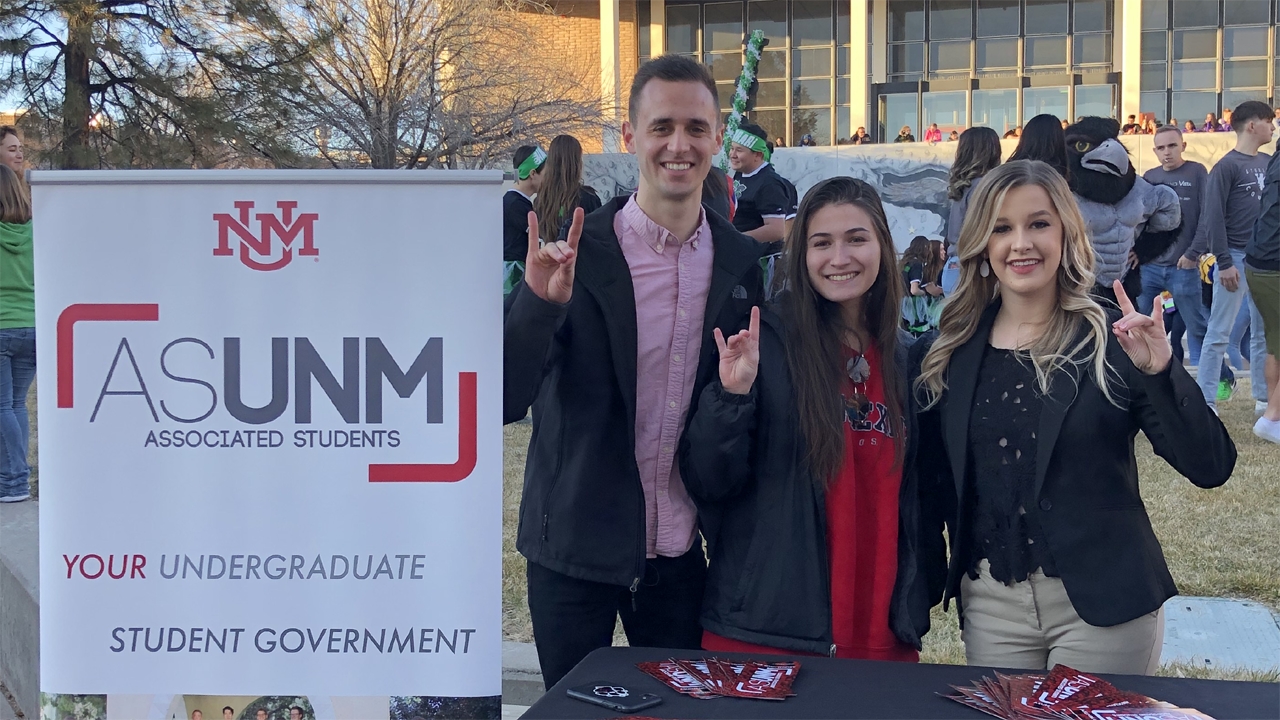 ASUNM meets with young leaders at state conference | UNM UCAM Newsroom