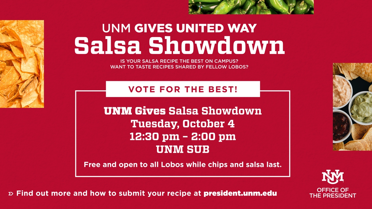 4th annual UNM Gives Salsa Showdown set for Oct. 4 | UNM UCAM Newsroom