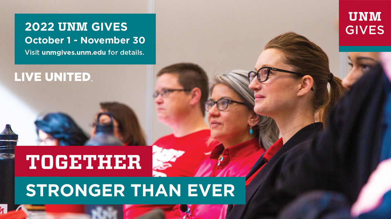 UNM Gives campaign now underway | UNM UCAM Newsroom