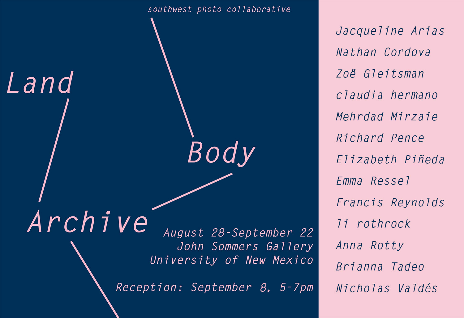 MFA students present Land, Body & Archive photo exhibition at UNM | UNM ...