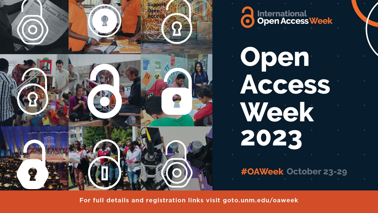UNM celebrates open access week | UNM UCAM Newsroom