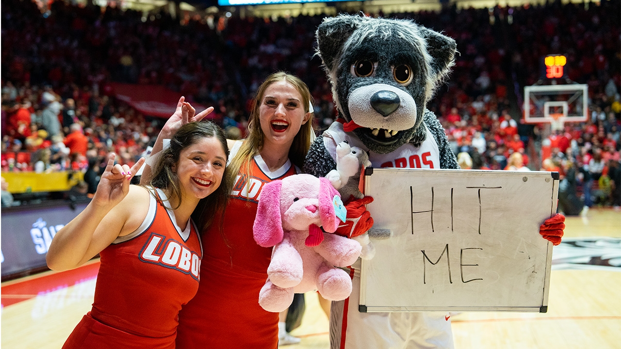 Teddy Bear Toss sets stage for BeKind UNM Feb. 12-16 | UNM UCAM Newsroom