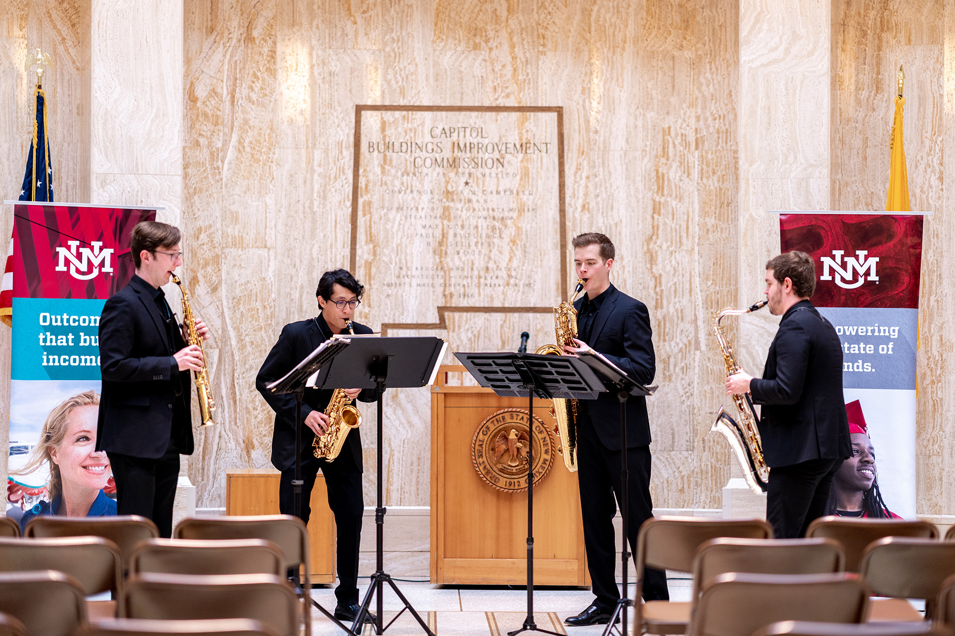 Music students tout their talent at Kansas City band conference | UNM ...