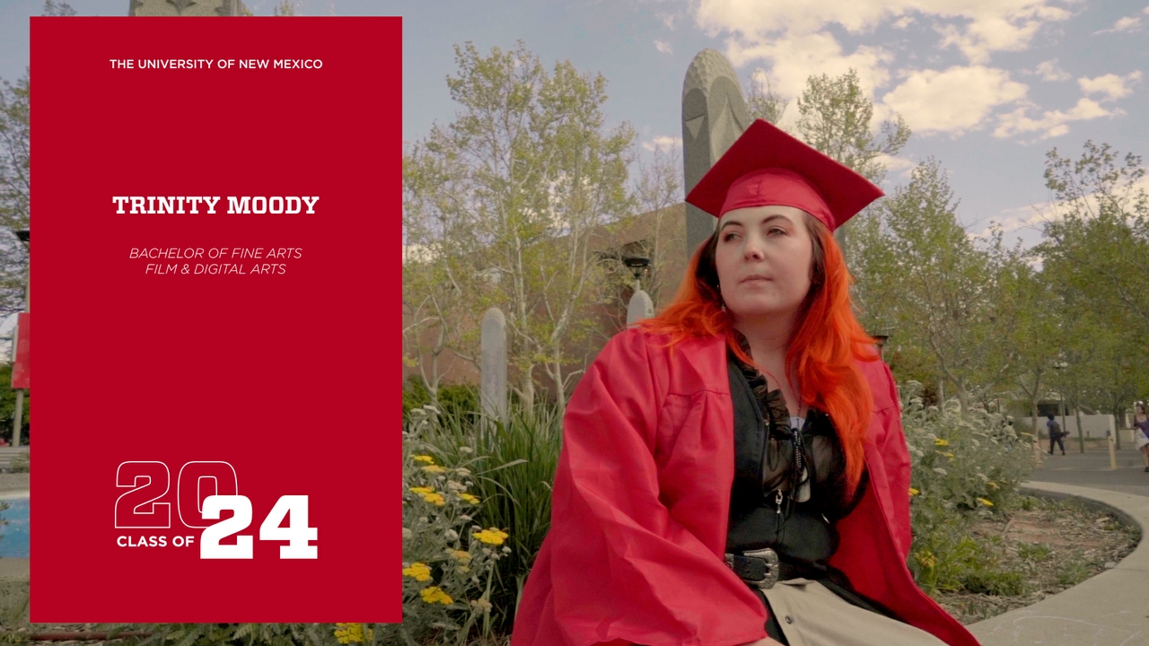 2024 Inspiring Graduate | Trinity Moody | UNM UCAM Newsroom