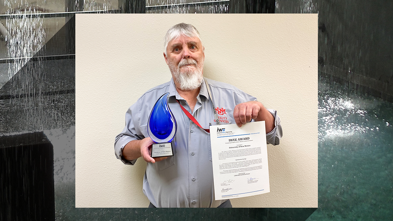UNM’s water conservation efforts recognized with prestigious ...