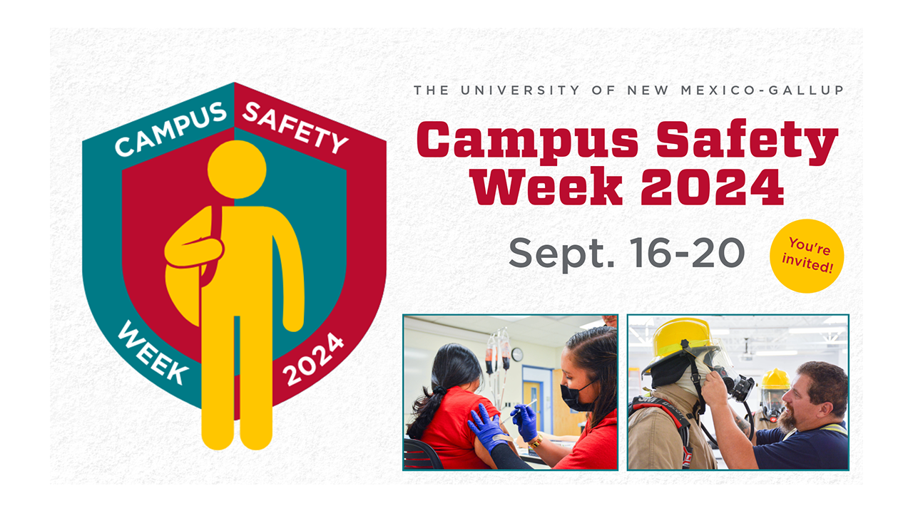 UNM-Gallup to host Campus Safety Week in September | UNM UCAM Newsroom