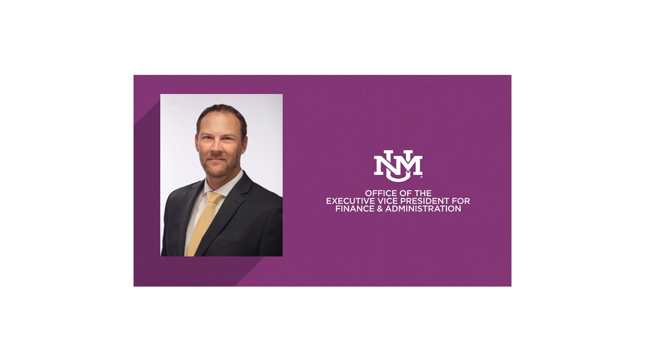Andrew Jacobson appointed new University Controller | UNM UCAM Newsroom