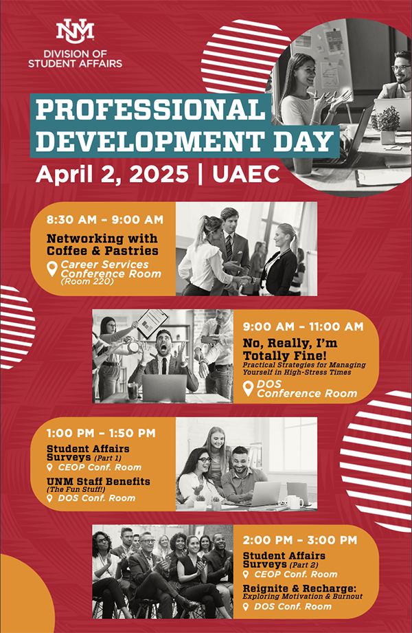 UNM hosts Professional Development Day for student affairs staff | UNM ...