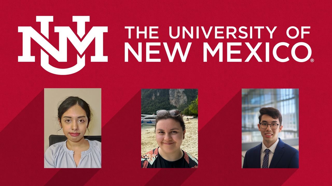 Three Lobos selected as Goldwater Scholars | UNM UCAM Newsroom