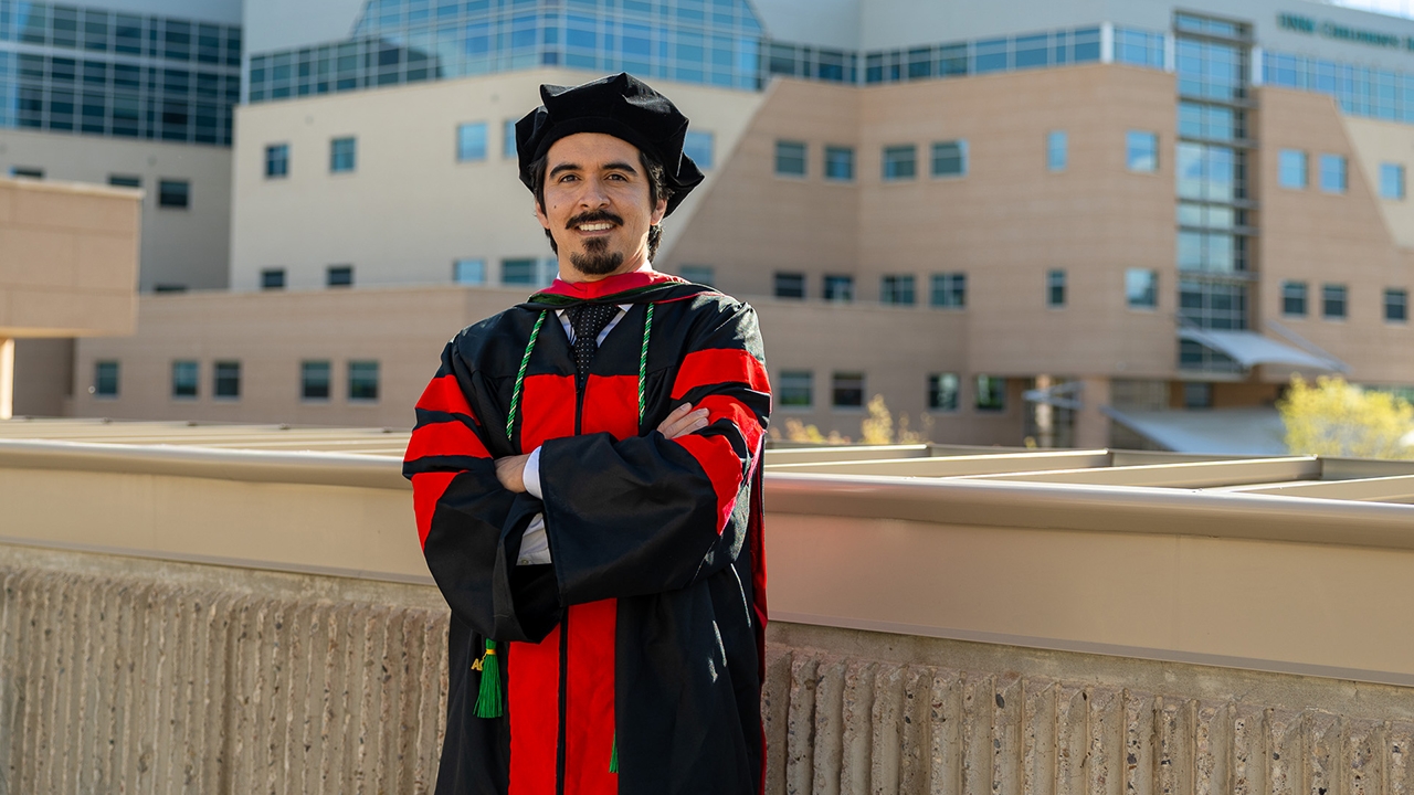 2025 Inspiring Graduate | Josh Marquez | UNM UCAM Newsroom