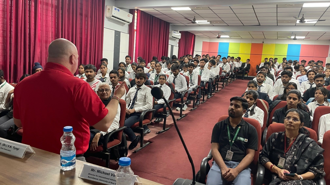 Grad Studies and GEO recruit students in Nepal, India | UNM UCAM Newsroom