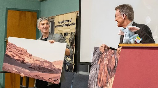 Martian landmark named in honor of longtime UNM researcher Horton ...