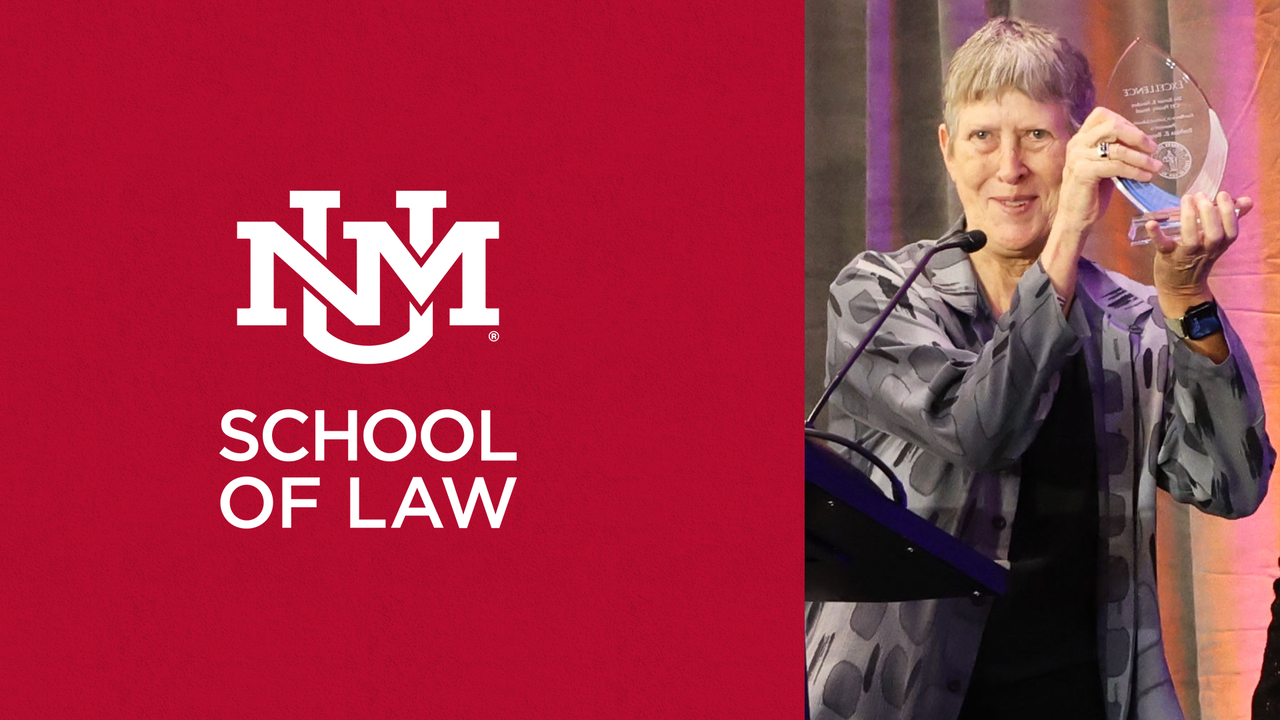 Former law professor receives award for contributions to N.M. judicial ...