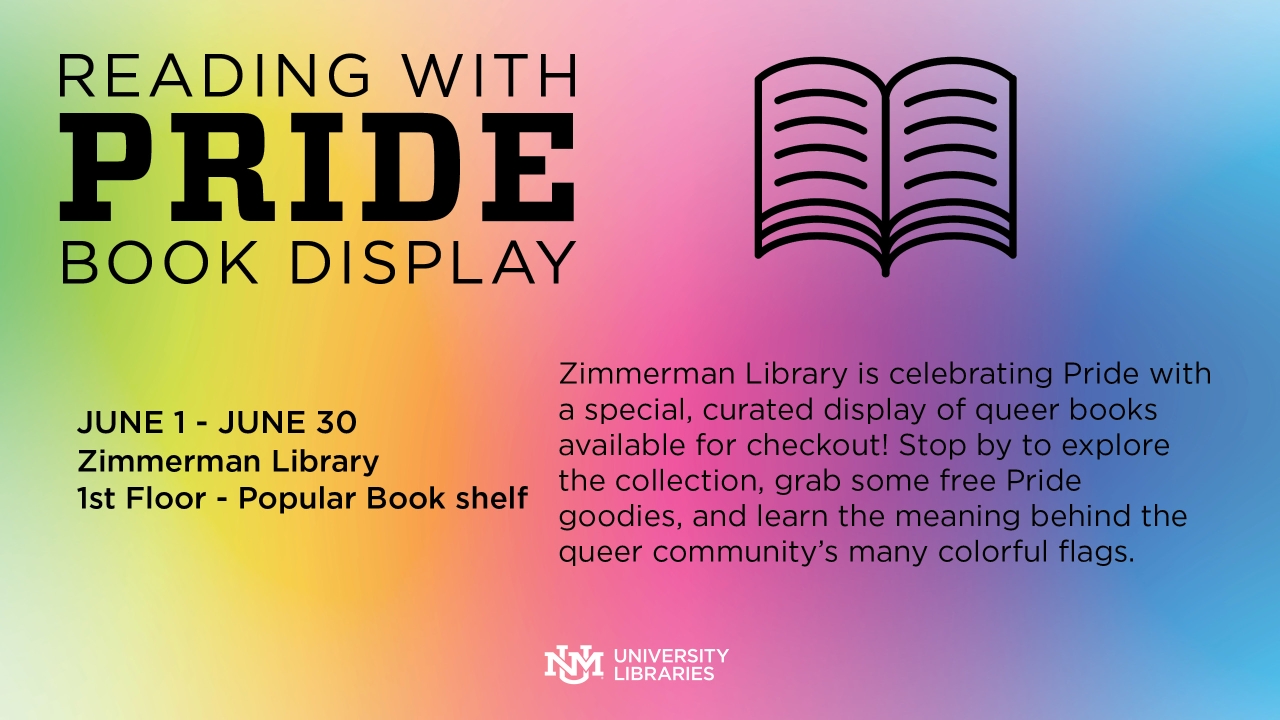 Celebrate Pride Month with UNM’s Zimmerman Library | UNM UCAM Newsroom