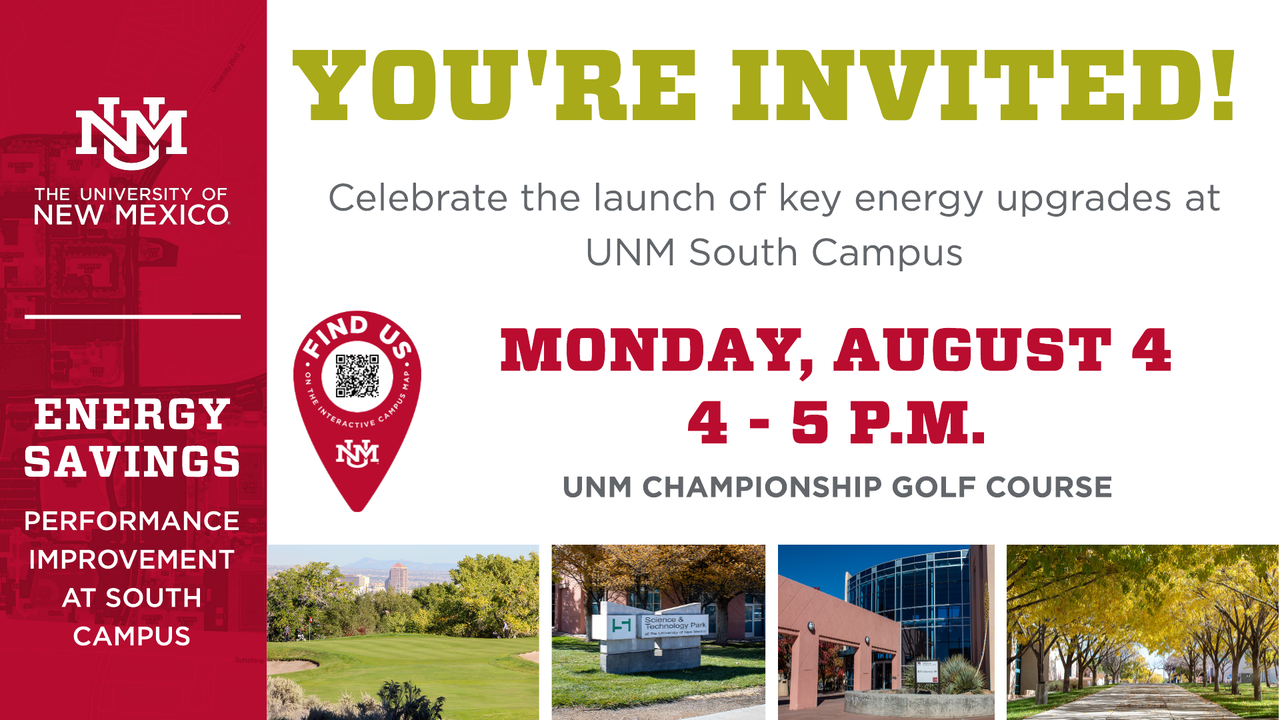 UNM finalizes south campus sustainability project | UNM UCAM Newsroom