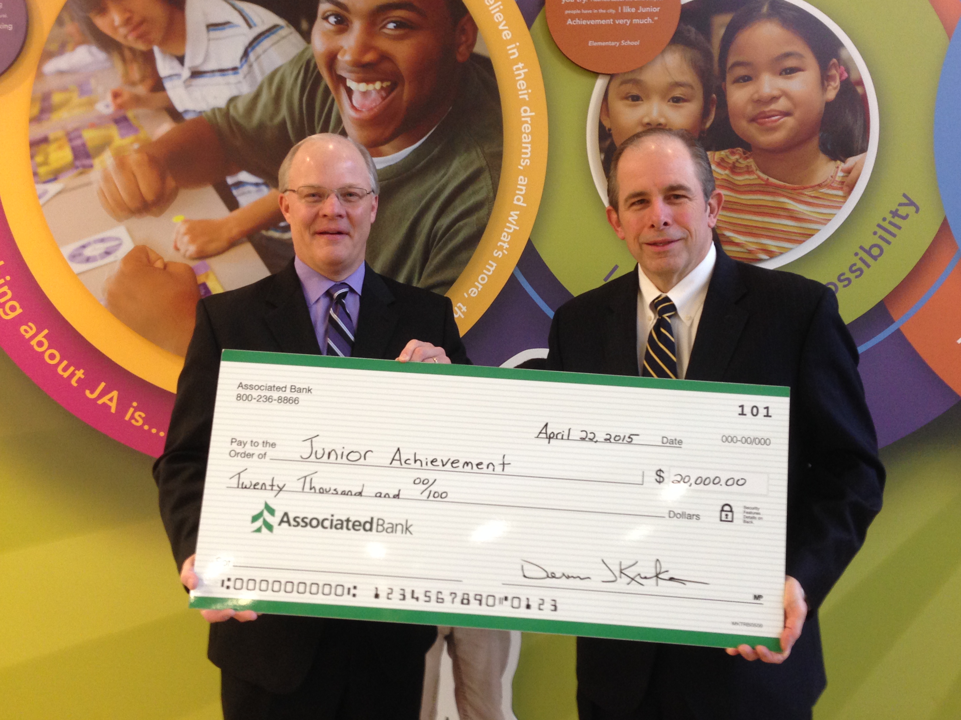 Associated Bank supports financial education with Junior Achievement of ...