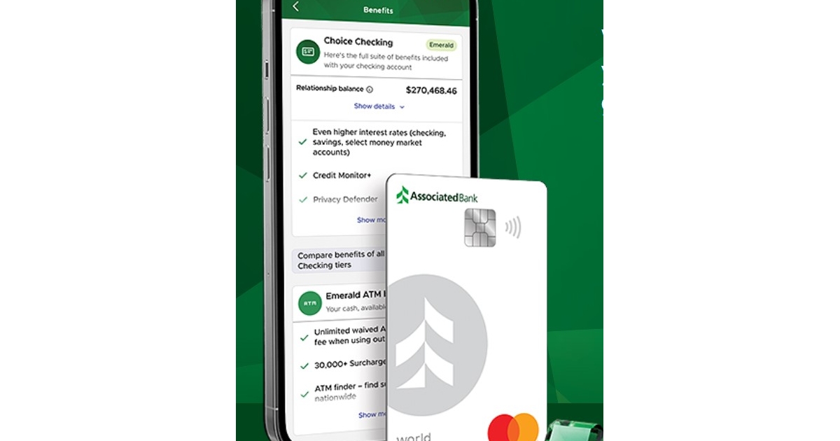 Associated Bank Expands Choice Checking with Two Premium Tiers for ...