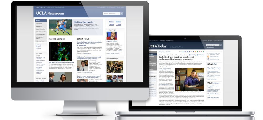 Client Case Study: UCLA Newsroom | iPR Software