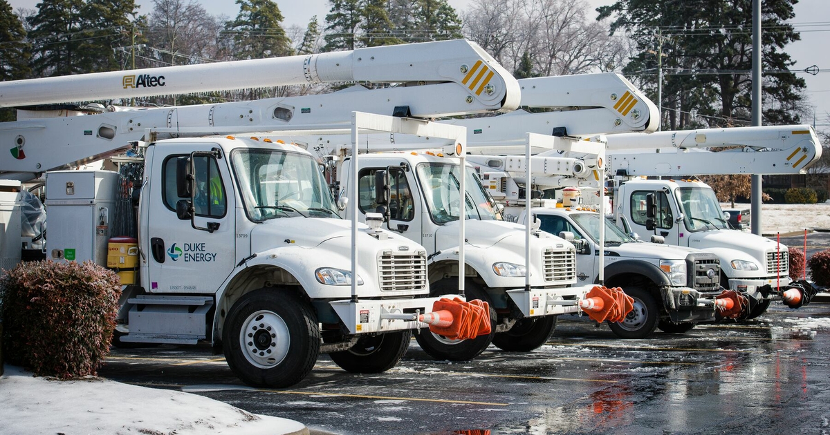Arctic blast brings sustained freezing temperatures; Duke Energy ...