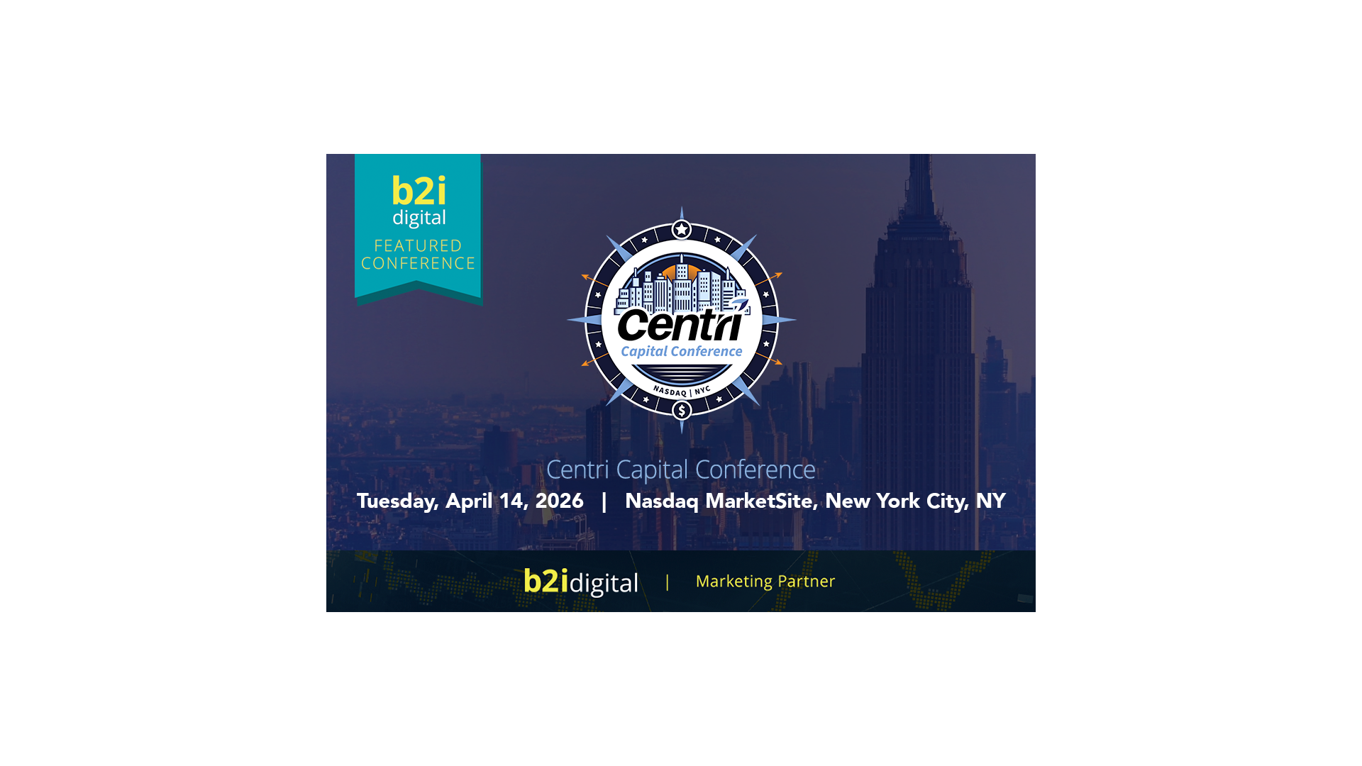 NewMediaWire | B2i Digital Named Marketing Partner for Centri Capital ...