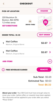 How to Order Ahead on the Dunkin’ App | Dunkin'