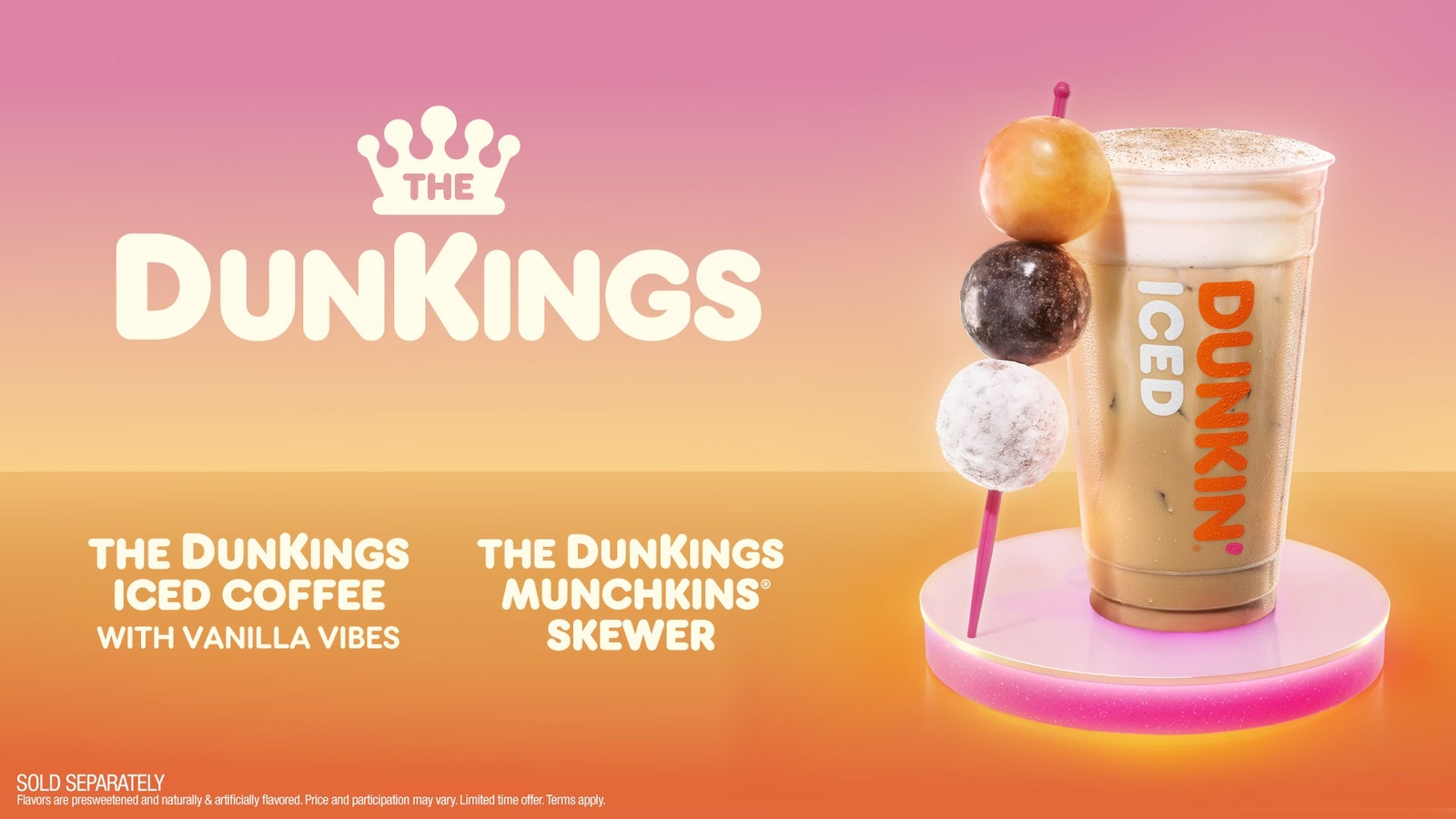 DunKings Drink Munckins Skewer | Dunkin'