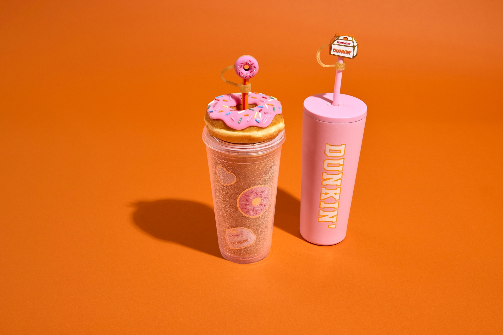 Acrylic & Stainless Steel Tumblers & Straw Toppers | Dunkin'