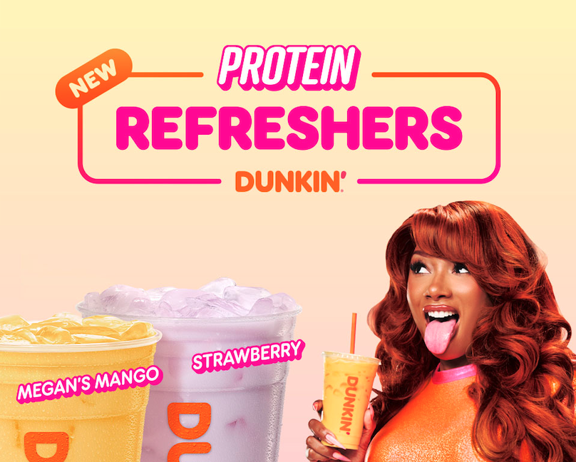 Dunkin’® Adds Protein Milk to the Menu and Teams Up with Megan Thee ...