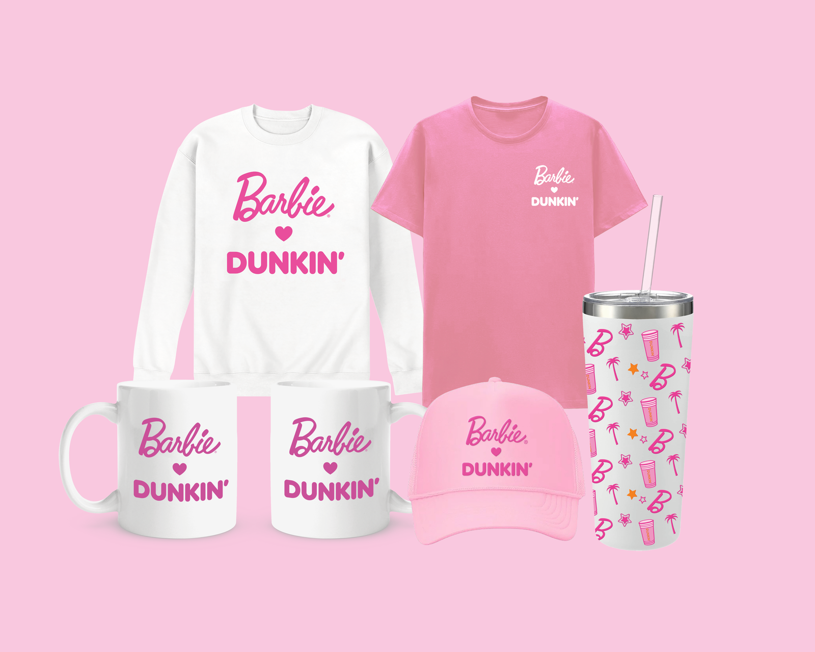 Celebrate National Pink Day with New Barbie® x Dunkin’® Merch | Dunkin'