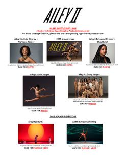 Multimedia | Ailey Pressroom