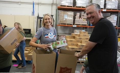 Blue Shield of California Volunteers Team Up With The Salvation Army to ...