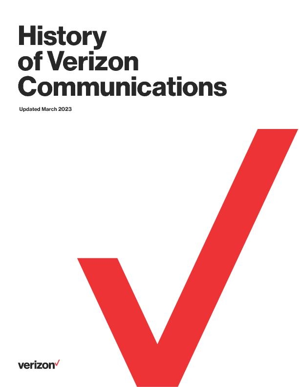 Verizon History Brochure 2023 | Verizon Media Resources