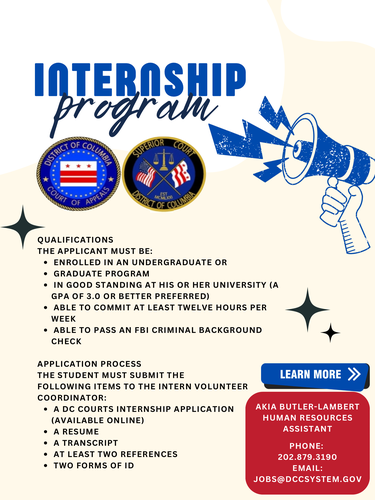 DC Courts Staff Joins Sousa Middle School for Career Fair | District of ...