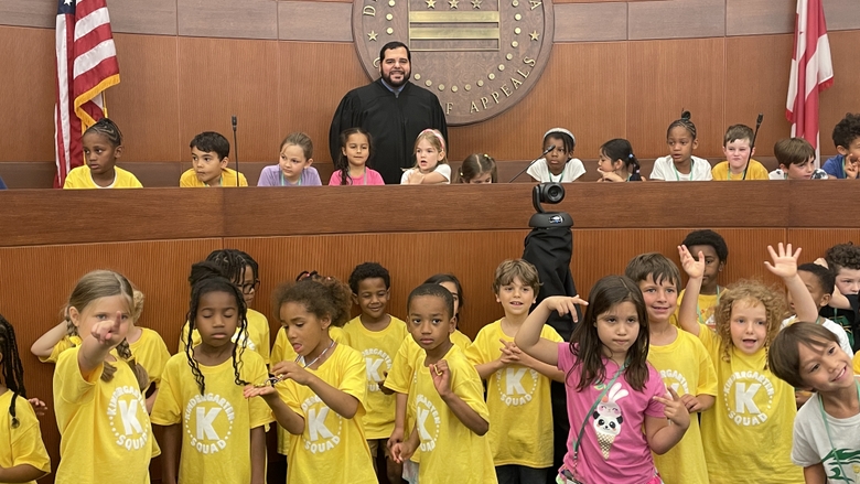 Judge Howard Hosts Shepherd Elementary School on DC Court of Appeals ...