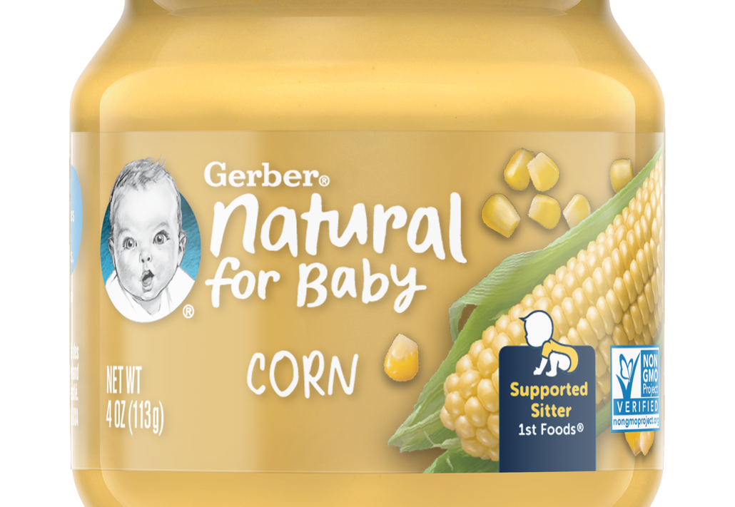 Gerber Announces New 1st Food® Puree Flavor Offerings in Natural Corn ...