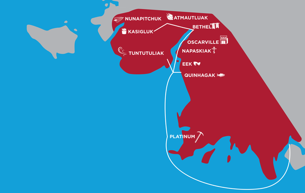 GCI crews travel throughout Alaska’s Y-K Delta to fine-tune route for ...