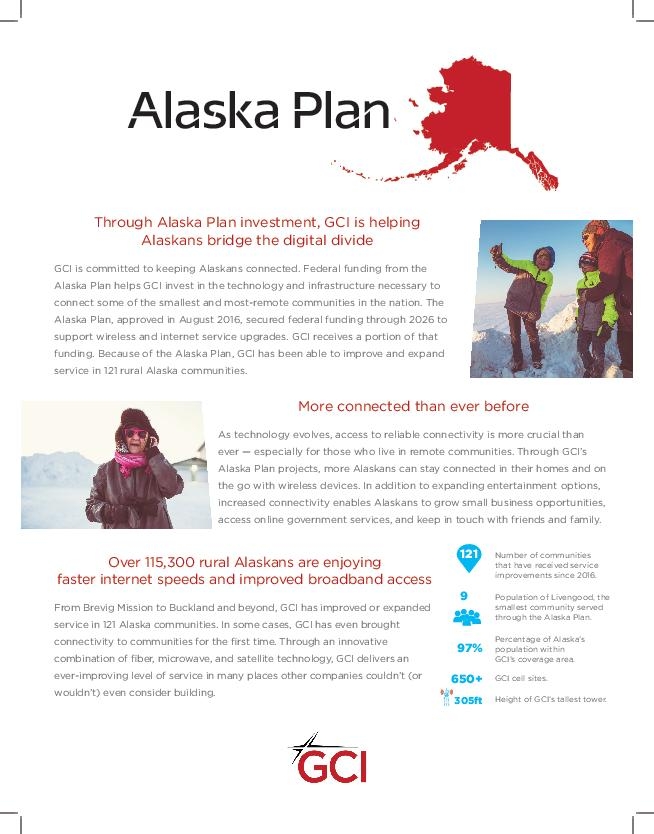 Document | GCI Alaska Plan 2023 | GCI Newsroom