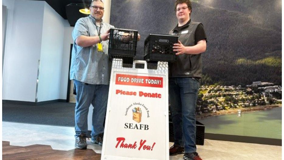 GCI hosts food drive at Juneau retail store in wake of historic ...