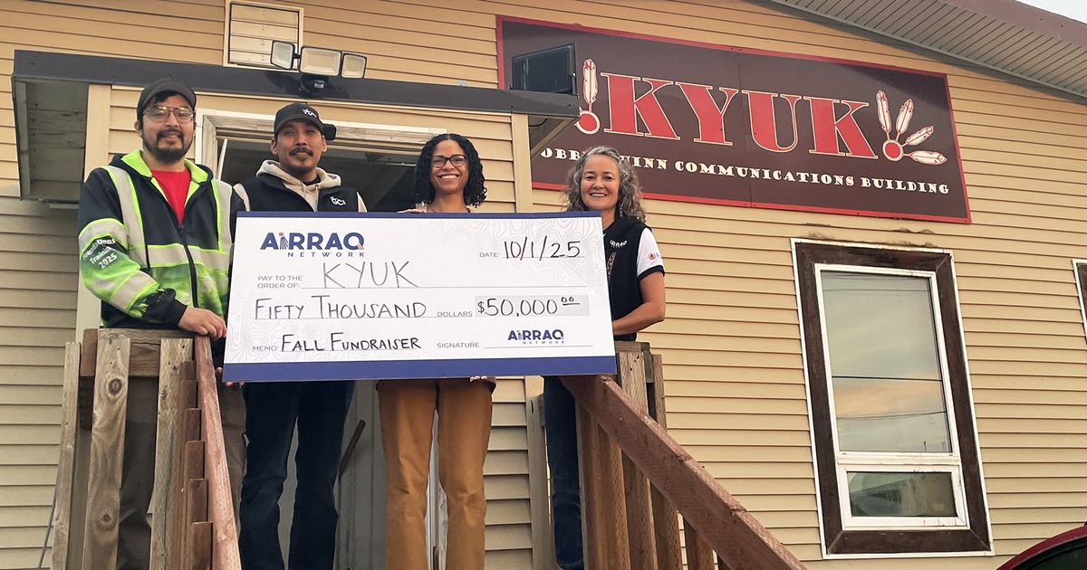 AIRRAQ Network powers KYUK’s fall fundraiser with $50K donation | GCI ...