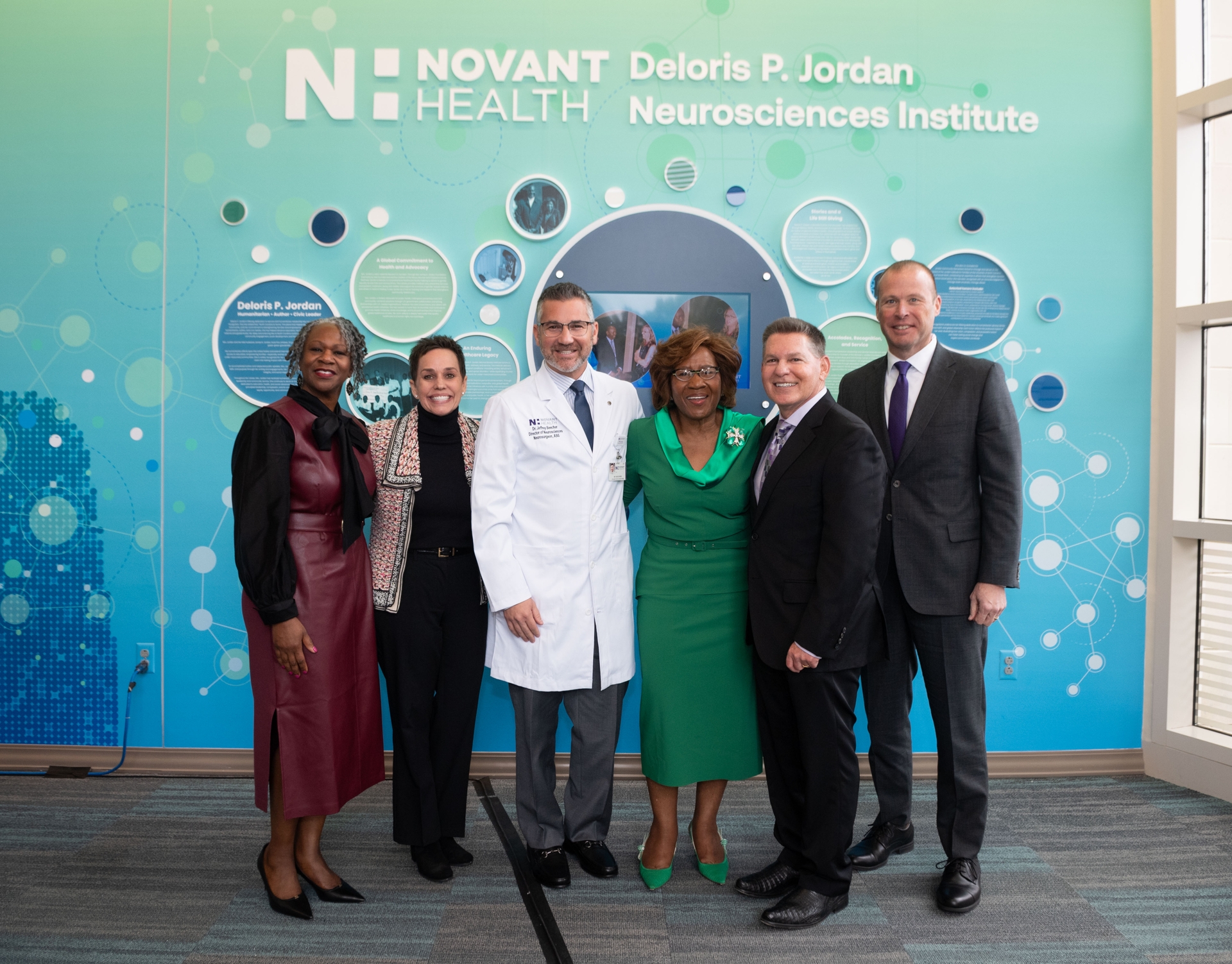 Novant Health dedicates Novant Health Deloris P. Jordan Neurosciences ...